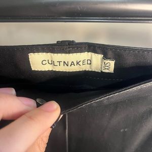 CULTNAKED | Pants & Jumpsuits | Cultnaked Straight Leg Leather Pants ...